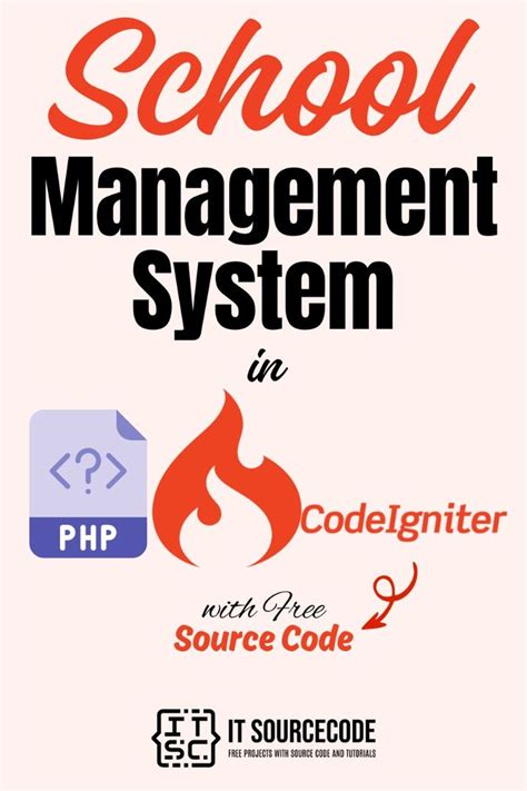 School Management System In Php Codeigniter With Source Code In 2024