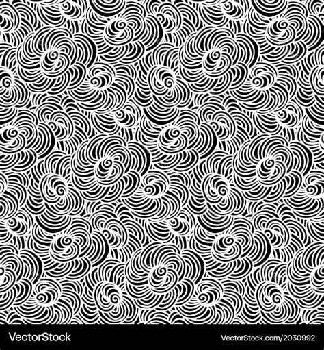 Pattern With Overlapping Circular Shapes Vector Image