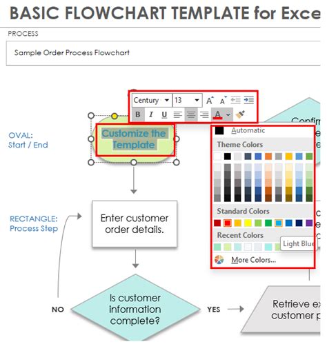 6 Free Excel Flowchart Templates How To Use And Build