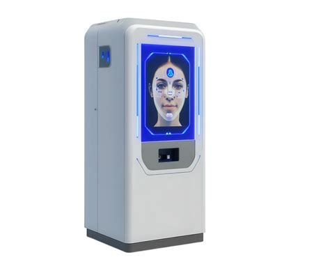 A Facial Recognition Machine With A Womans Face On It 59041526 Png
