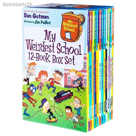 English Original My Weirdest School Crazy School Season 4 12 Volumes