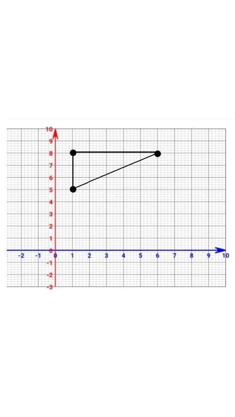 graph the image of the given triangle after the transformation with the