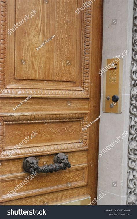 Digicode Parisian Building Entrance Beautiful Wooden Stock Photo 2244729407 Shutterstock