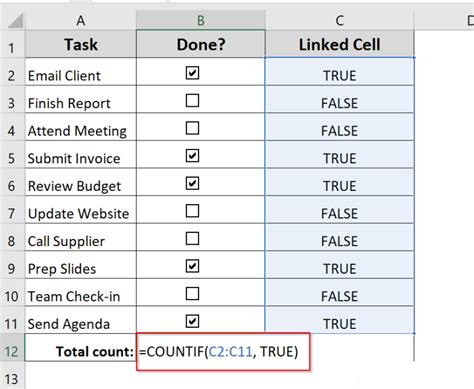 How To Count Checkboxes In Excel 3 Simple And Easy Tricks Excel Insider