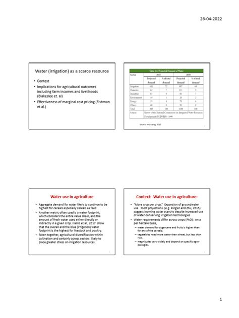 Irrigation Groundwater Pdf Fixed Effects Model Agriculture