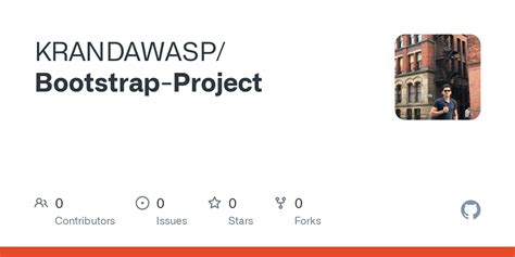 Github Krandawasp Bootstrap Project