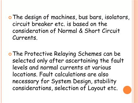 Fault Level Calculation Pptx Computer Networking Computing