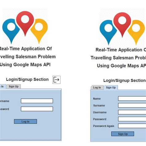 Start Window Of The GUI Application Logging In And Registration Download Scientific Diagram