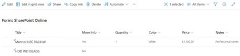 How To Create Forms In SharePoint Online