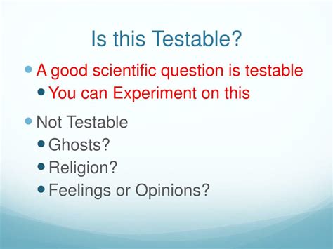 Ppt Mastering The Scientific Method Learn Experiment Analyze