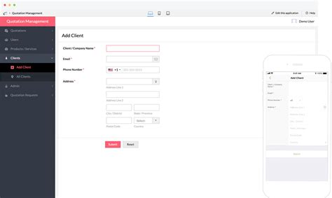 Free Quotation Management Software Customizable Quotation Management