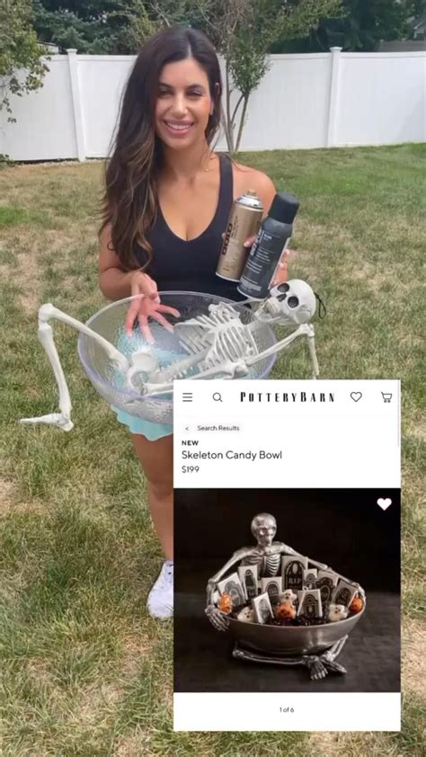 Diy Pottery Barn Candy Bowl ☠️ Halloweendiy Diyprojects Project