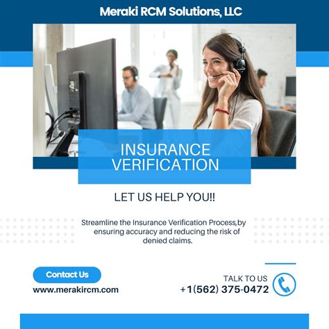 Verifying Insurance Understanding The Importance For Providers Meraki Rcm Solutions Llc