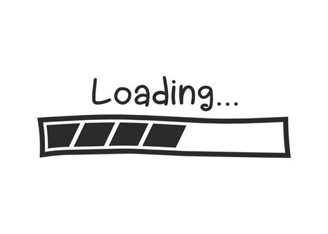 Handrawn Loading Bar Design Inspiration 53964357 Vector Art At Vecteezy