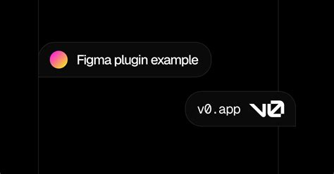 Figma Plugin Example V0 By Vercel