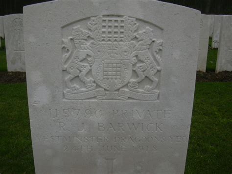 Private Robert Joseph Barwick 1895 1918 Find A Grave Memorial