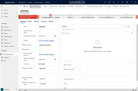 Integrate Dynamics 365 Field Service And Supply Chain Management