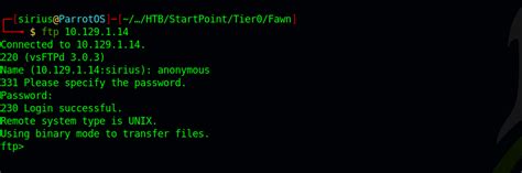 Hackthebox Fawn Nasrallah