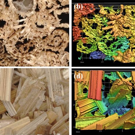 Showcases Surface Images Including A Optical Image And B 3d Image Of