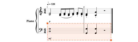 modify dynamic markings staventabs