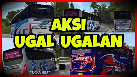 ASPAL HD // AKSI PARA MASTER GLOBAL - BALAP BUSSID - BUS SIMULATOR INDONESIA - YouTube