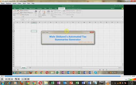 Create A Splashscreen For Your Custom Spreadsheet Application Part 2
