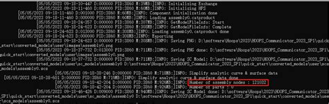 hoops communicator converter does not convert the empty assembly