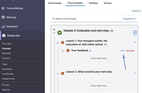 The Assignment Builder Simplylearn