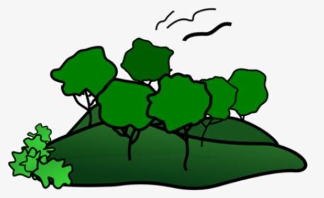 Plant Leaf Tree Landscape Clip Art HD Png Download Kindpng