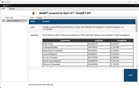 Generate Matlab Code Using Chatgpt Api Rmatlab