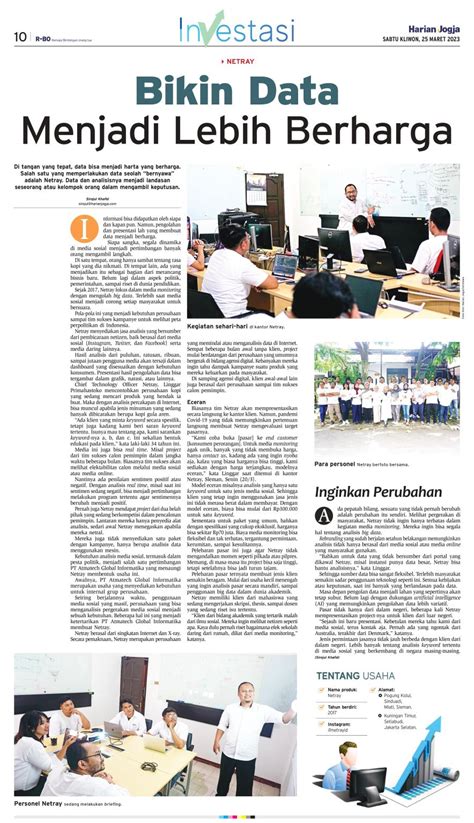 Moch Ari Nasichuddin On Linkedin Data Bigdata Business