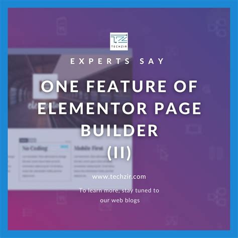 Techzir Solutions On Linkedin Design Future Development Typography Webdeveloper Elementor