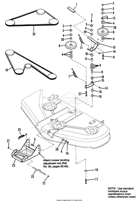 Simplicity 1692535 Landlord 18hp Hydro Tractor Only Parts Diagrams