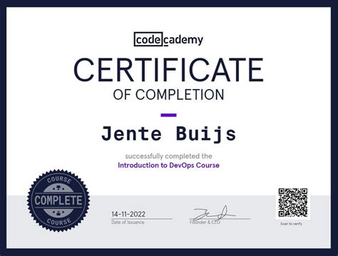 Jente Buijs On Linkedin Thanks Codecademy For This Brief Intoduction