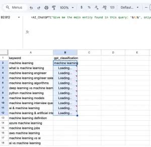 ChatGPT API To Google Sheets With Google Apps Script JC Chouinard