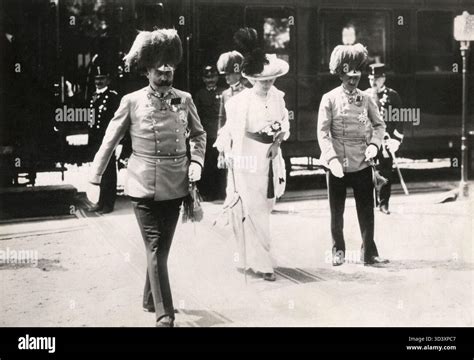 On June 28 1914 Archduke Franz Ferdinand And His Wife Sophie Chotek