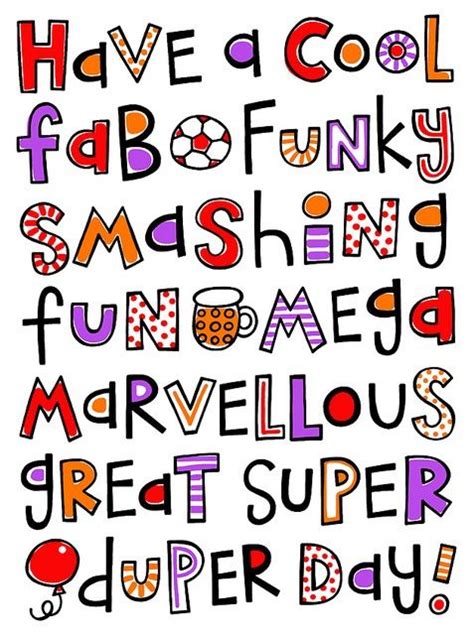 25 Cool Fab Funky Alphabet Letters And Numbers Artwork Colorful