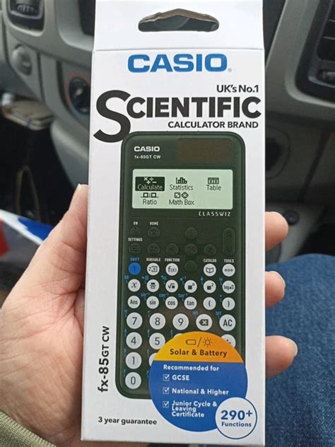 Casio Fx 85gtcw Scientific Maths Calculator Gcse Nhd Jcc 290 Solar Battary £11 12 Picclick Uk