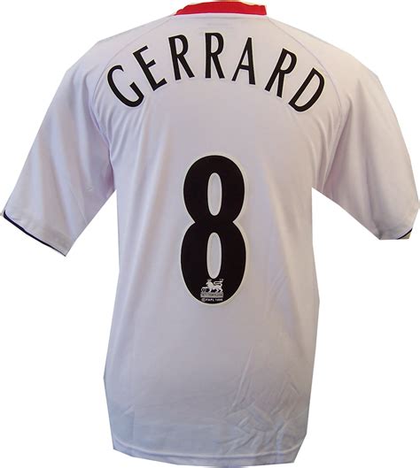 Football Kit Liverpool Reebok Liverpool Away Gerrard 8 05 06