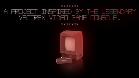 Vectrex Retro Graphics On Behance