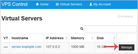 Getspace EU How To Change Hostname From SolusVM