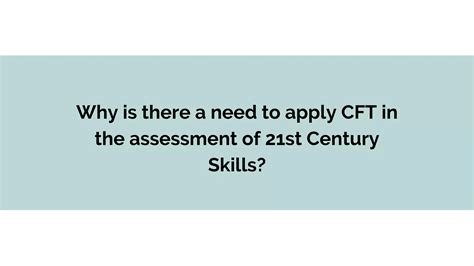 Cognitive Flexibility Theory And The Assessment Of 21st Century Skills