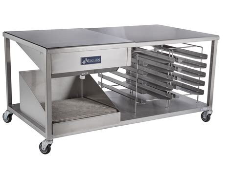 Icing Glazing Table Avalon Manufacturing