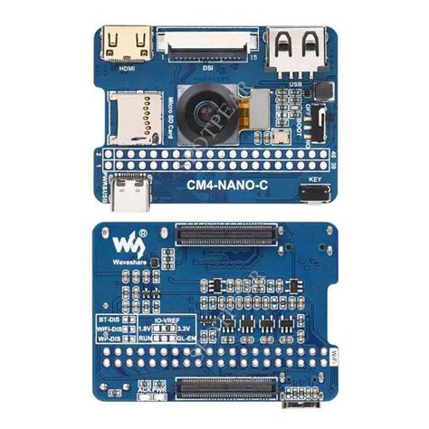 Raspberry Pi Compute Module 4 Nano Base Board C Expansion Board Onboard Camera Compatible With