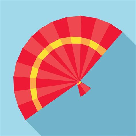 Fan Icon Flat Style 14413696 Vector Art At Vecteezy
