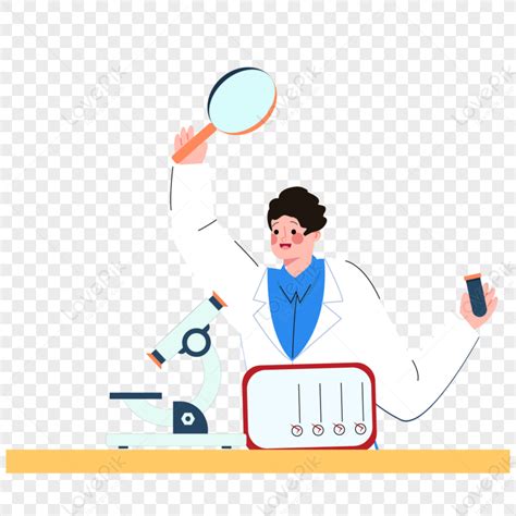 현미경 돋보기 생물학 Dna 연구 돋보기 일러스트과학자화학 물질 Png 일러스트 무료 다운로드 Lovepik