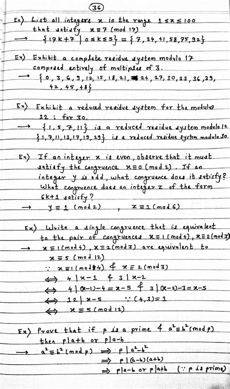 Number Theory Lecture Group Theory Studocu