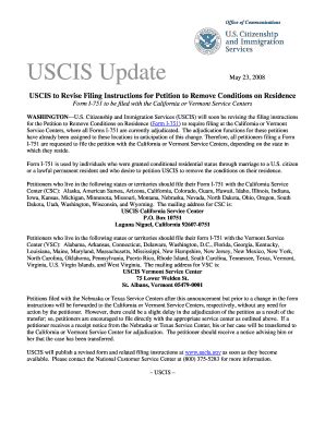 18 Printable Form I 751 Templates Fillable Samples In PDF Word To Download PdfFiller