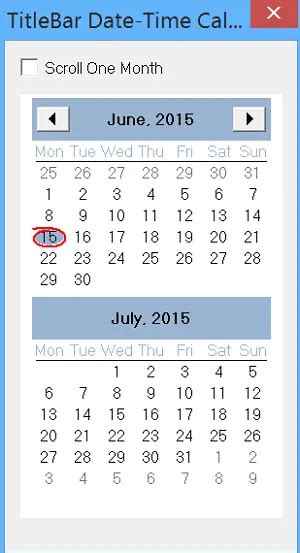Add Date And Time To Program Window With Titlebar Date Time