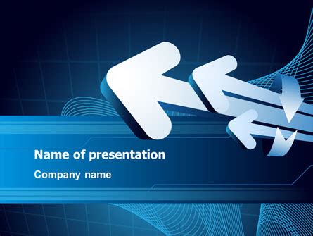 Direction Arrows Presentation Template For PowerPoint And Keynote PPT Star